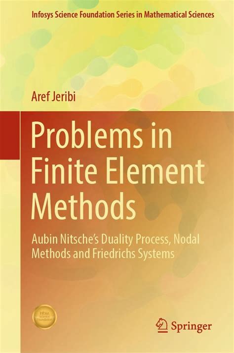 infosys science foundation series problems in finite element methods