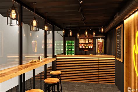 Дизайн интерьера кафе в морском контейнере — Drive2