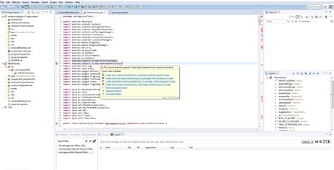 eclipse android support v7 app appcompatactivity vs android support