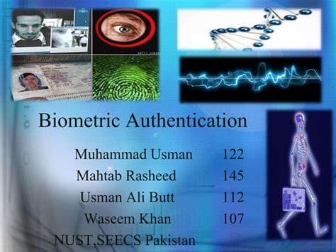 Biometric Authentication Pptx