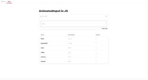 Props Table Not Displaying In Mdx But Does Js · Issue 9977 · Storybookjsstorybook · Github