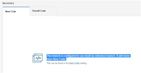 Setting Reference Branch At A Project Settings Level Will Display This Branch Is Configured To