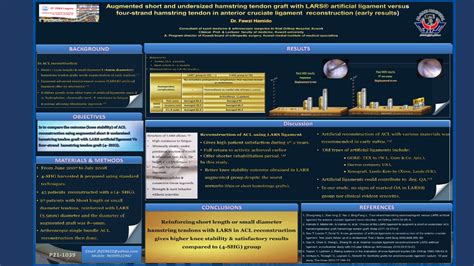 Pdf Augmented Short And Undersized Hamstring Tendon Graft With Lars® Artificial Ligament Versus