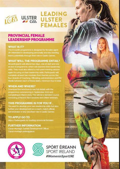 Lgfagaa Leading Provincial Females Programme Clg Mhuineacháin