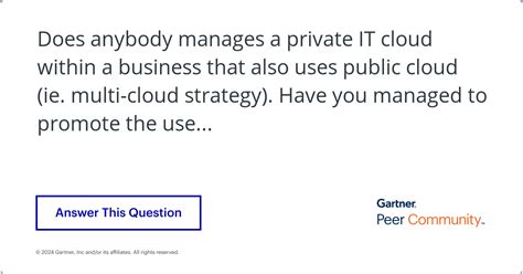 Does Anybody Manages A Private It Cloud Within A Business That Also