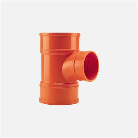 Pvc Orange Reducer Tee 4x3 Lazada Ph