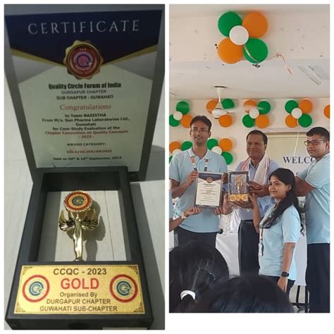 Mradul Gupta On Linkedin Awarded With Gold Medal At Ccqc 2023 Durgapur