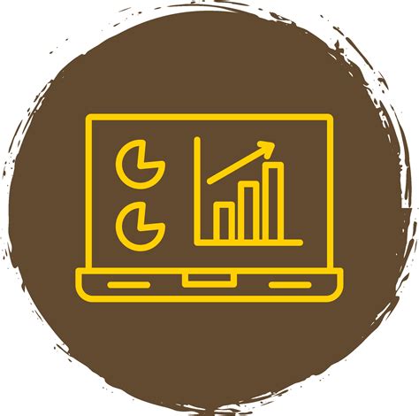 Data Analytics Line Circle Sticker Icon 43964763 Vector Art At Vecteezy