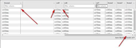 Clicking On Header Filter Shifts The Table X Scroll Position · Issue 3290 · Olifolkerd
