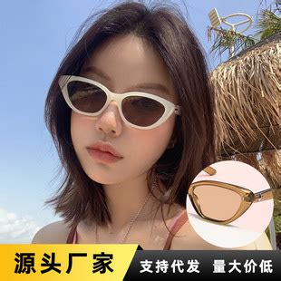 gm抖音爆款新款太阳镜小框猫眼时尚高级感墨镜欧美复古太阳眼镜潮 阿里巴巴