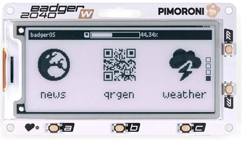 Pimoroni Badger Rp2040 Devicescript