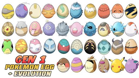 Egg Pokemon Evolution