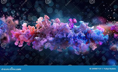 Detailed Visualization Of A Virus Particle Highlighting Its Spike Proteins And Surface Structure