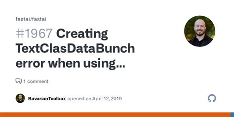 creating textclasdatabunch error when using from df and numeric target variable · issue 1967