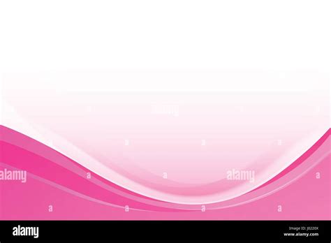 Abstract Background Pink Curve And Wave Element Vector Illustration Stock Vector Image And Art Alamy