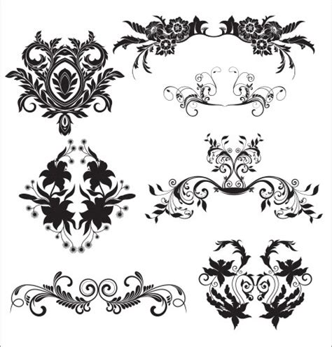 Free Filigree Vector Images Over 13 000