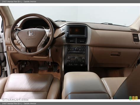 Saddle Interior Dashboard For The 2007 Honda Pilot Ex L 58877841