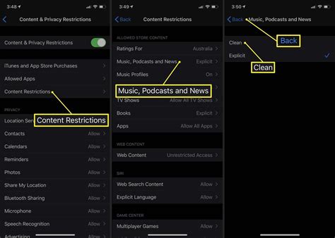 Apple Music Parental Controls How To Block Explicit Songs