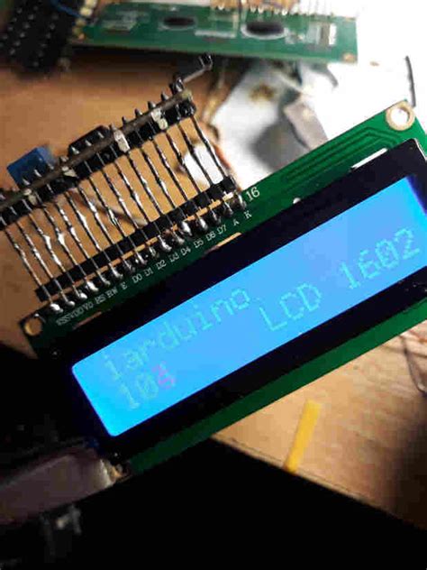 My Old Lcd 16x2 See Only Second Line Strange Characters Displays