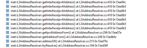 L3addressresolvertryresolvenode1 Address Causes Stack Overflow