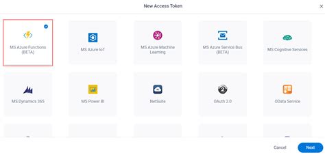 Access Token For Microsoft Azure Functions