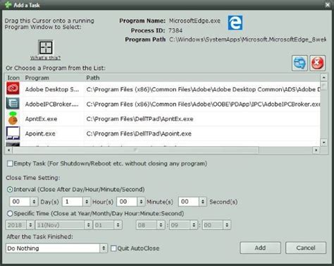 How To Automatically Close A Program In Windows Using Autoclose Scheduling Tools Programming