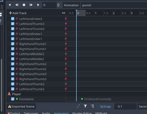Call Method Track Not Working Rgodot