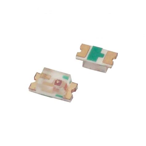 Surface Mount Metric LED GREEN CLEAR SMD Nm Chip LED Indication Discrete