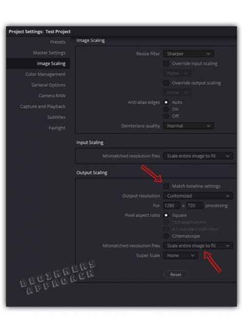 Crucial Davinci Resolve Project Settings 2023 Updated