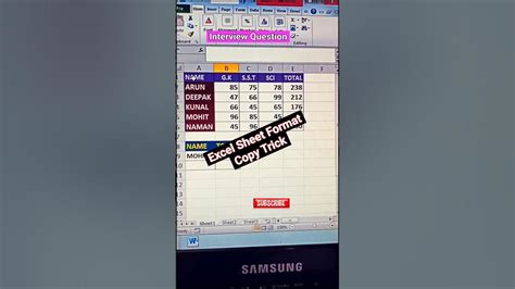 Format Copy Trick Excel Exceltricks Exceltips Exceltutorial Tricks