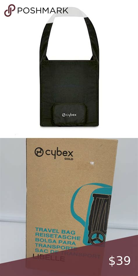 Cybex Libelle Stroller Travel Bag Black Stroller Travel Bag Travel Stroller Travel Bag