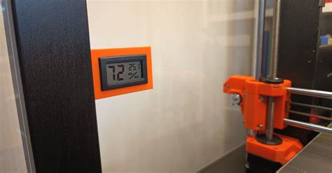 Side Mount Hygrometer Thermometer By Szonet Download Free Stl Model