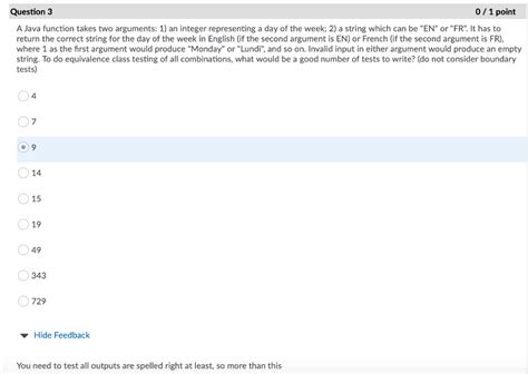 Solved A Java Function Takes Two Arguments 1 An Integer