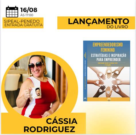 Palestra E Lançamento Do Livro Empreendedorismo Feminino Em Penedo Sympla