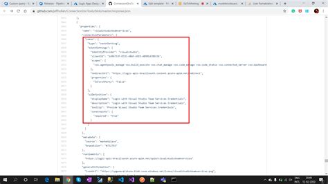 How To Pass Token In Arm Template While Creating Api Connection In