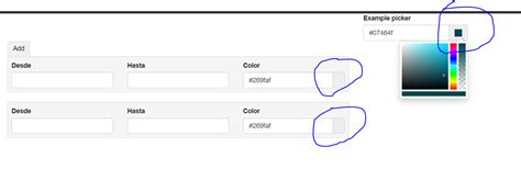 Bootstrap Colorpicker Tonesjord