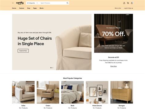 Cartify Multipurpose Woocommerce Gutenberg Theme For Wordpress