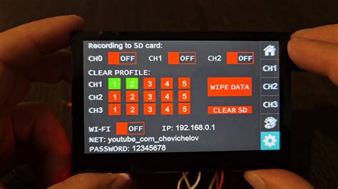 Трехканальный вольтамперметр на базе Esp32 S3 с записью данных в лог и передачей данных по Wi Fi