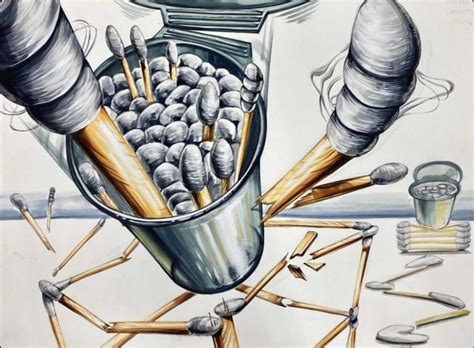 문1 최종합격대학의 시험실기 주제를 알려주세요 제시물면봉이 든 투명통을 활용하여 부드러움과 힘을 표현하시오 문2