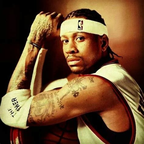 Allen Iverson Allen Iverson Nba Stars Portrait Tattoo