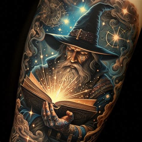 Wizard Tattoo Ideas Magic Mystery And Power In Ink Tattoo Inspired