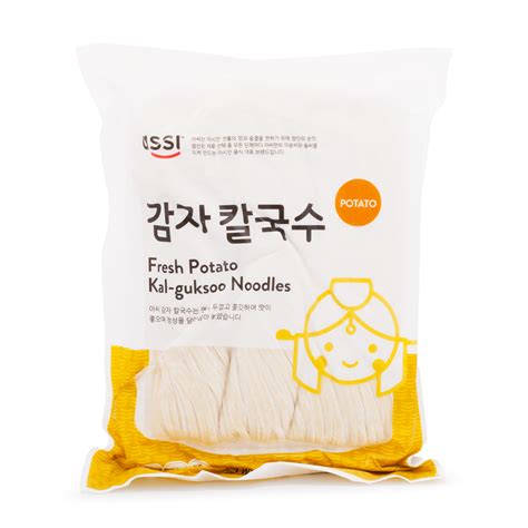 Get Assi Fresh Potato Kal Guksu Knife Cut Noodles 1587 Oz Delivered