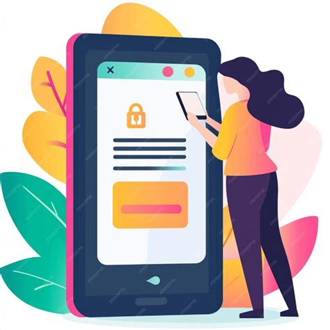 Secure Login Screen With Twofactor Authentication Premium Ai Generated Image
