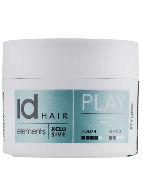 IdHair Воск сильной фиксации Elements Xclusive Play Control Wax 100 мл ...