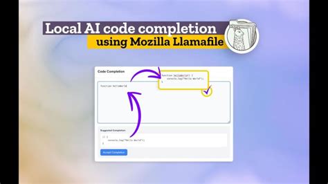Mike Heavers On Linkedin Local Ai Code Completion Using Mozilla S Llamafile React