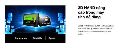 Ổ cứng SSD Adata SU650 120GB 2.5 inch SATA3 (Đọc 520MB/s - Ghi 450MB/s ...