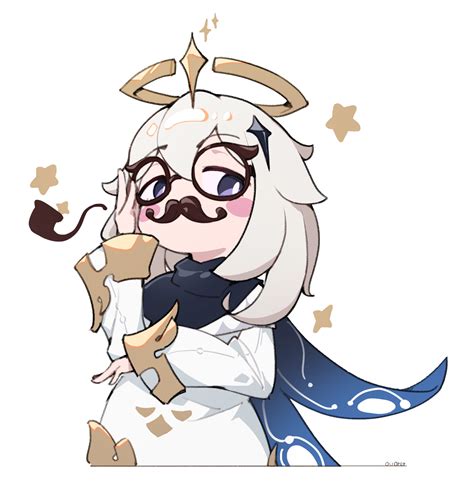 Paimon Genshin Impact Drawn By Oufuoujifuji Danbooru