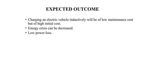 Design And Simulation Of Inductive Charging System For Ev Pptx