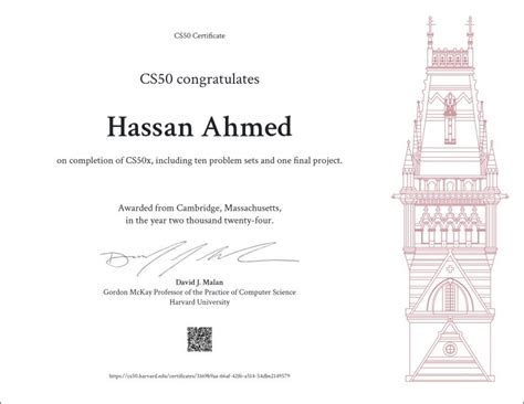 Hassan Ahmed On Linkedin Cs50x Cs50x Cs50 Programming Coding 10 Comments