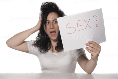 Woman Holding SEX Sign Stock Photo At Vecteezy